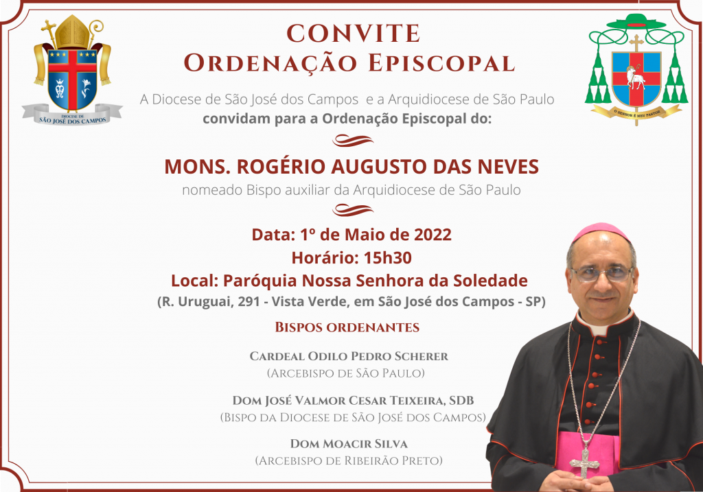 Ordenação Episcopal do Mons. Rogerio Augusto « Diocese São José dos Campos